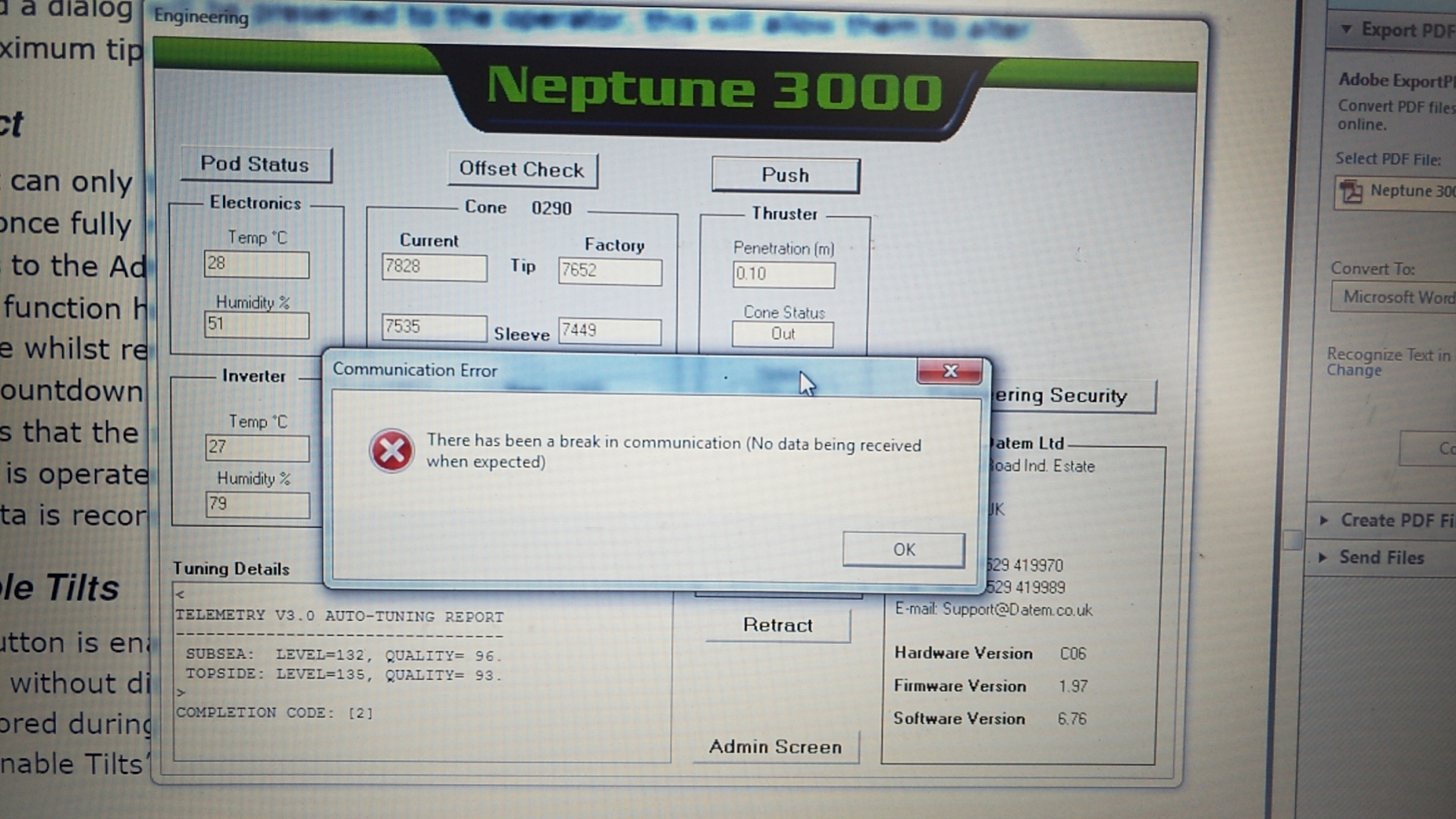 海洋静力触探仪（CPT）一次故障记录_海洋cpt-CSDN博客