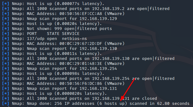 Metasploit -- 扫描并分析主机_metscan如何扫描设备ip-CSDN博客