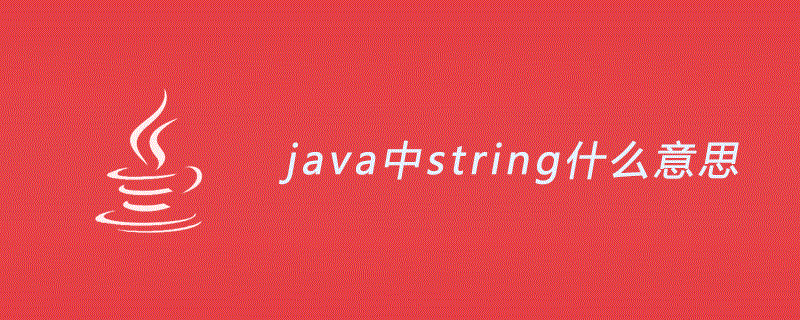java里面string什么意思_java中string什么意思-CSDN博客
