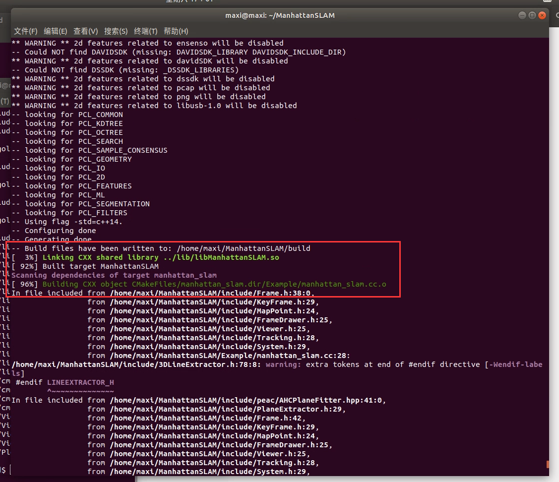 自己部署运行ManhattanSLAM-CSDN博客