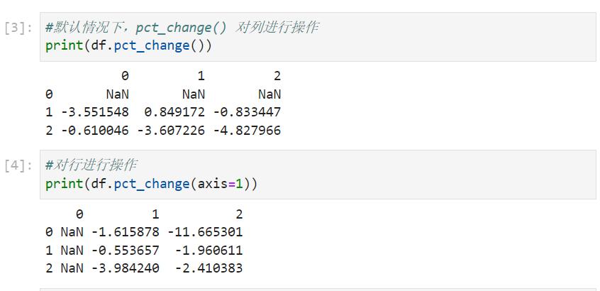 python数据分析计算递增百分比pct_change()_python百分数逐渐增加-CSDN博客