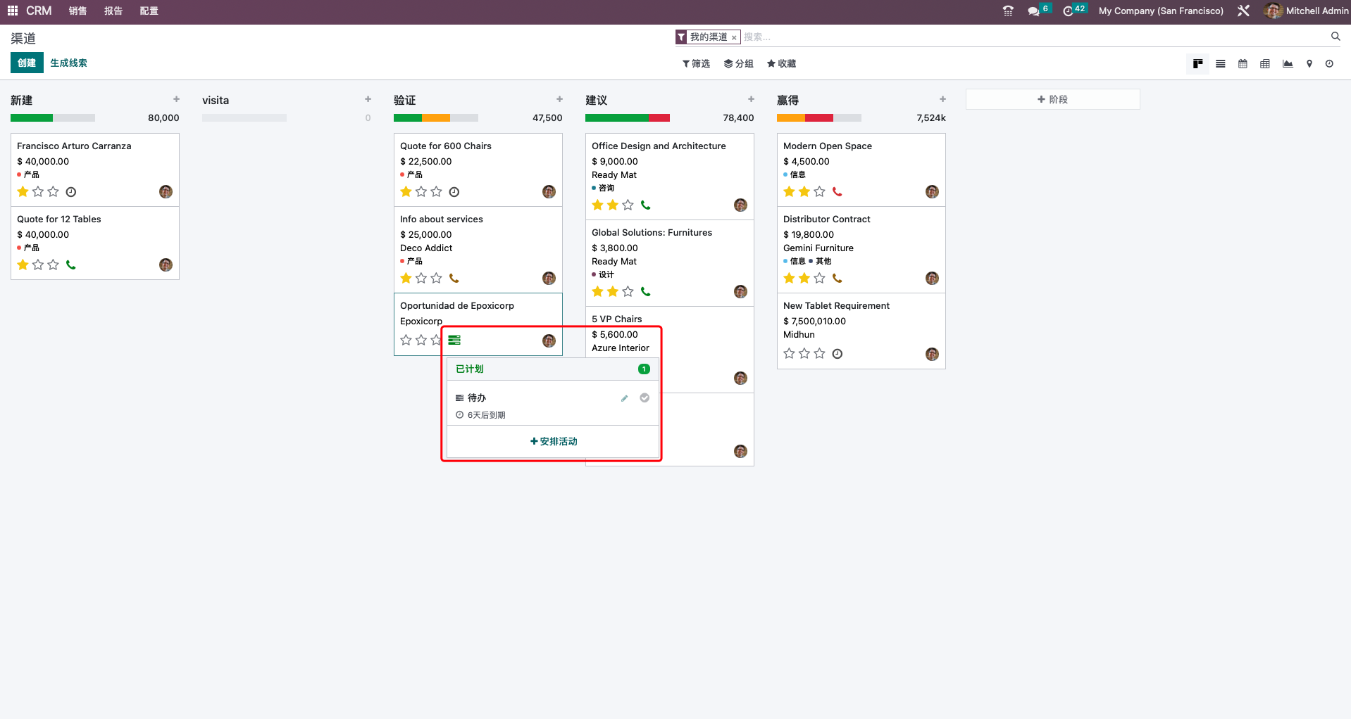 Odoo 16 企业版手册 - CRM (1）_odoo16的新功能-CSDN博客