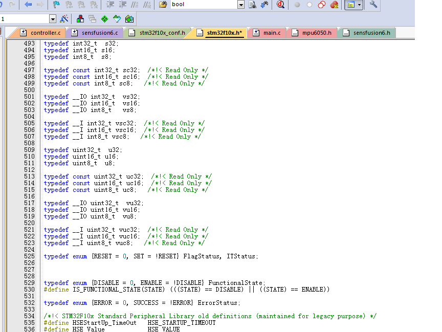 stm32 usb error : identifier “bool“ is undefined_error: #20: identifier "bool" is undefined-CSDN博客