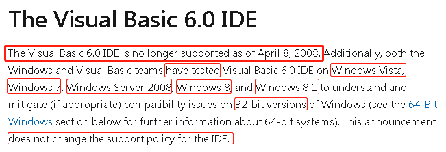 Win10/11上VB6安装不了？SP6的版本对了吗？快来看这里_vb 6 win11-CSDN博客