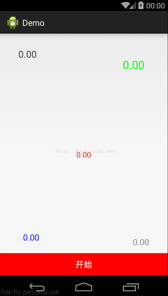 Android 文字跳动动画android 仿余额宝数字跳动动画效果完整代码 Csdn博客
