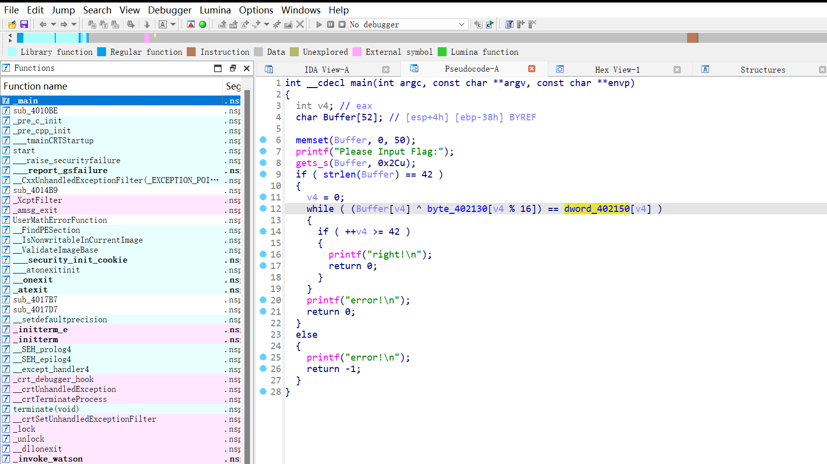 XYCTF-REVERSE（完结）_xyctf 逆向-CSDN博客