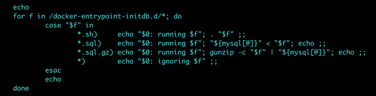 docker 生成mysql镜像启动时自动执行sql_dockerfile中copysql文件会自动执行吗-CSDN博客