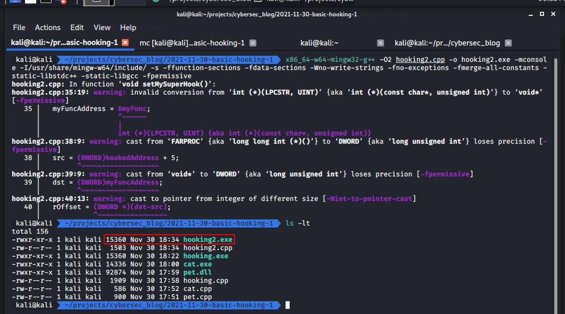 Windows API hooking.简单的C++例子-CSDN博客