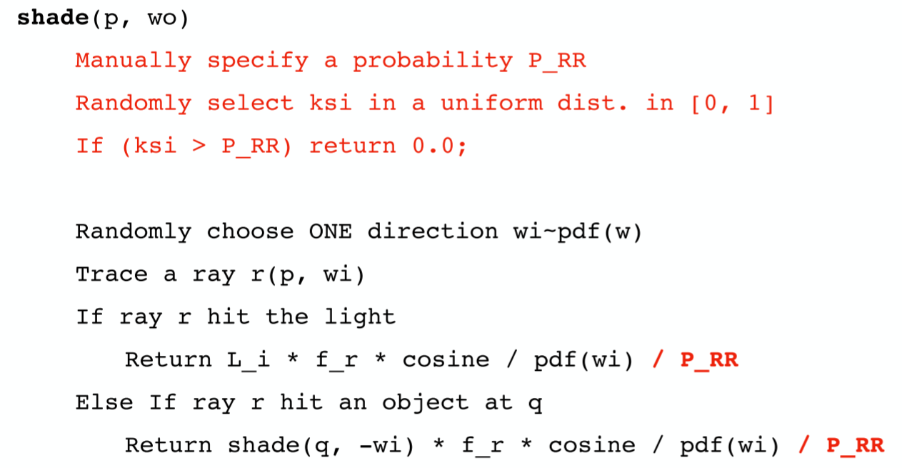 Games101 Path Tracing笔记以及作业7代码实现path Tracing Code Csdn博客