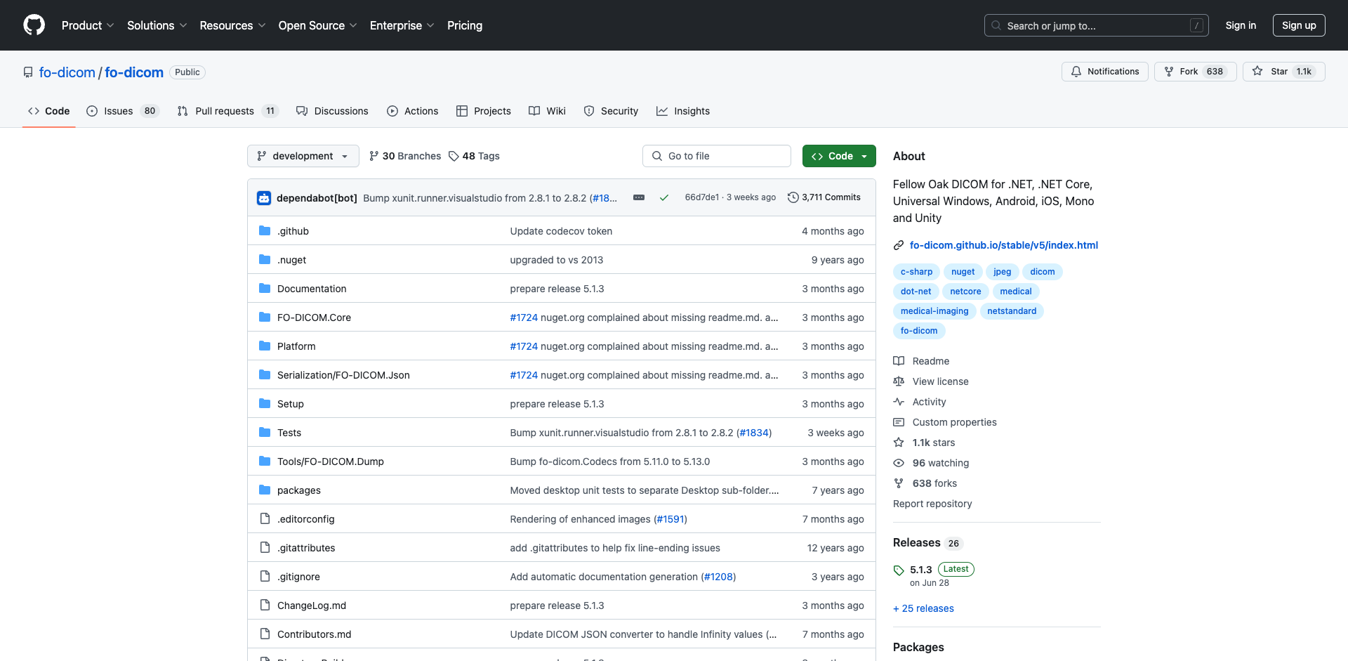 Fellow Oak DICOM: 强大的跨平台DICOM工具包_fellowoakdicom-CSDN博客
