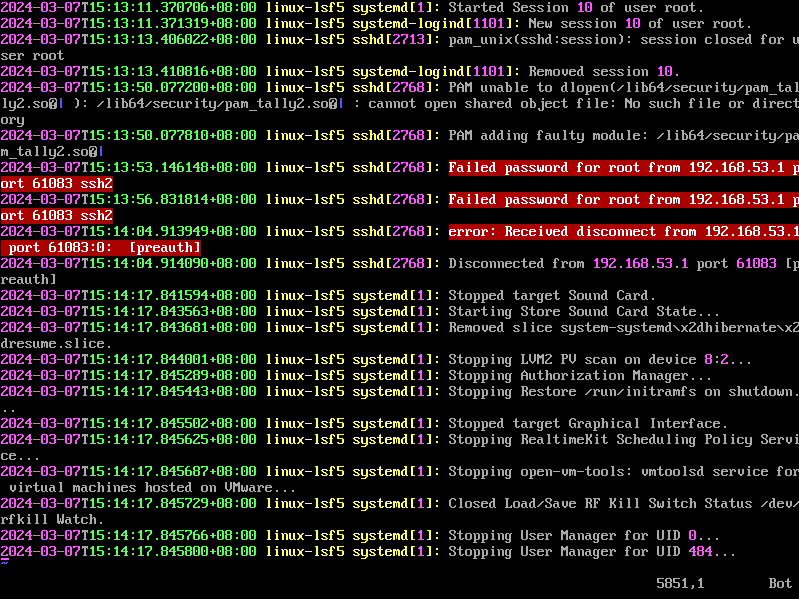 问题记录——/etc/pam.d/common-auth 修改后无法登录服务器系统（SuSE 12 SP5）-CSDN博客