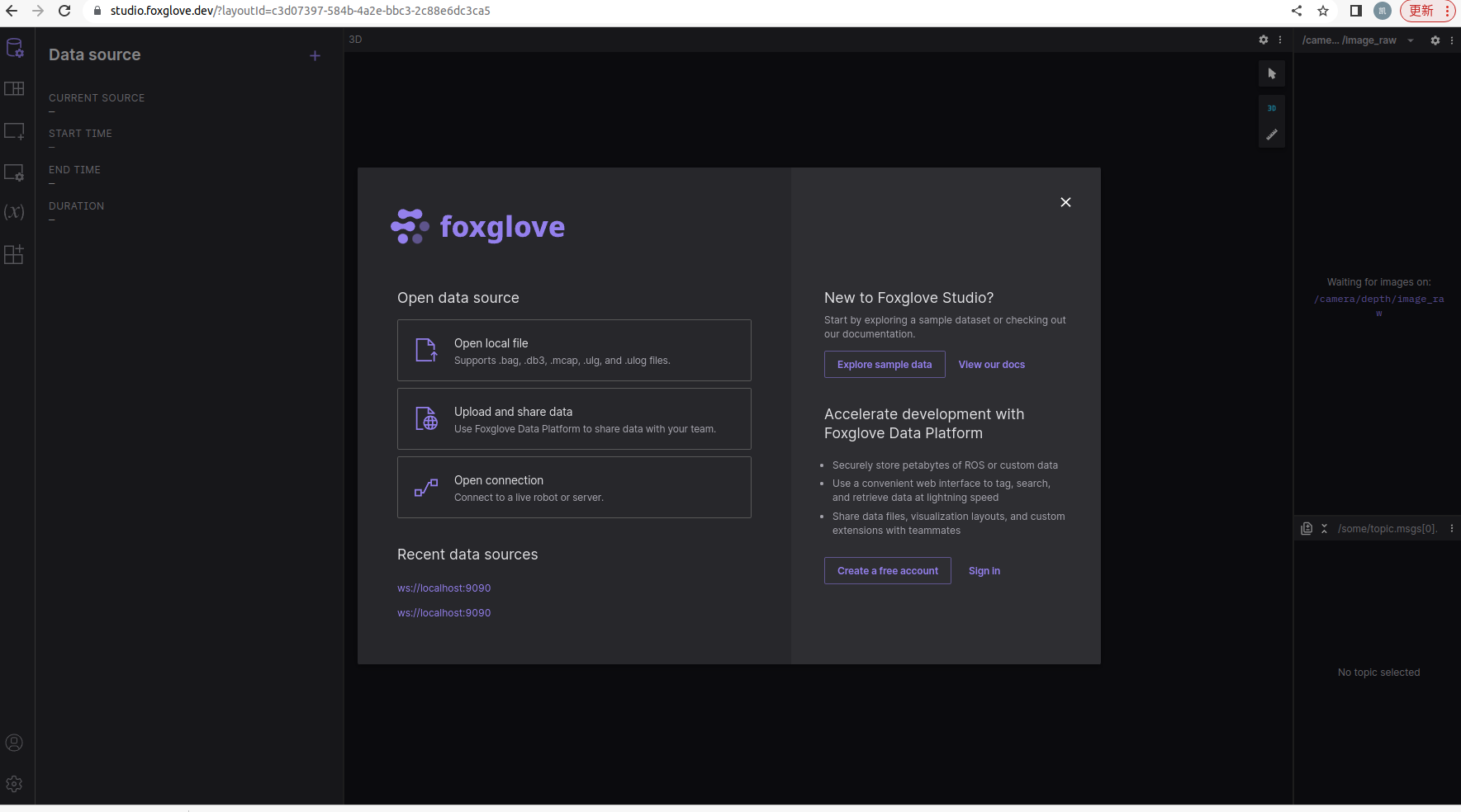 webviz安装，docker安装可正常使用与Foxglove Studio-CSDN博客