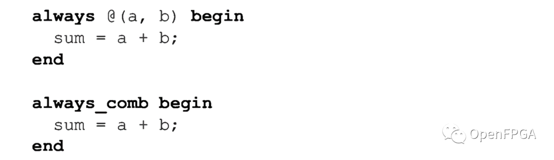 数字硬件建模systemverilog 组合逻辑建模(2)always和alwayscomb Csdn博客