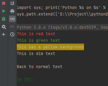 python输出带有颜色字体的三种方法_python 输出 ?[93m-CSDN博客