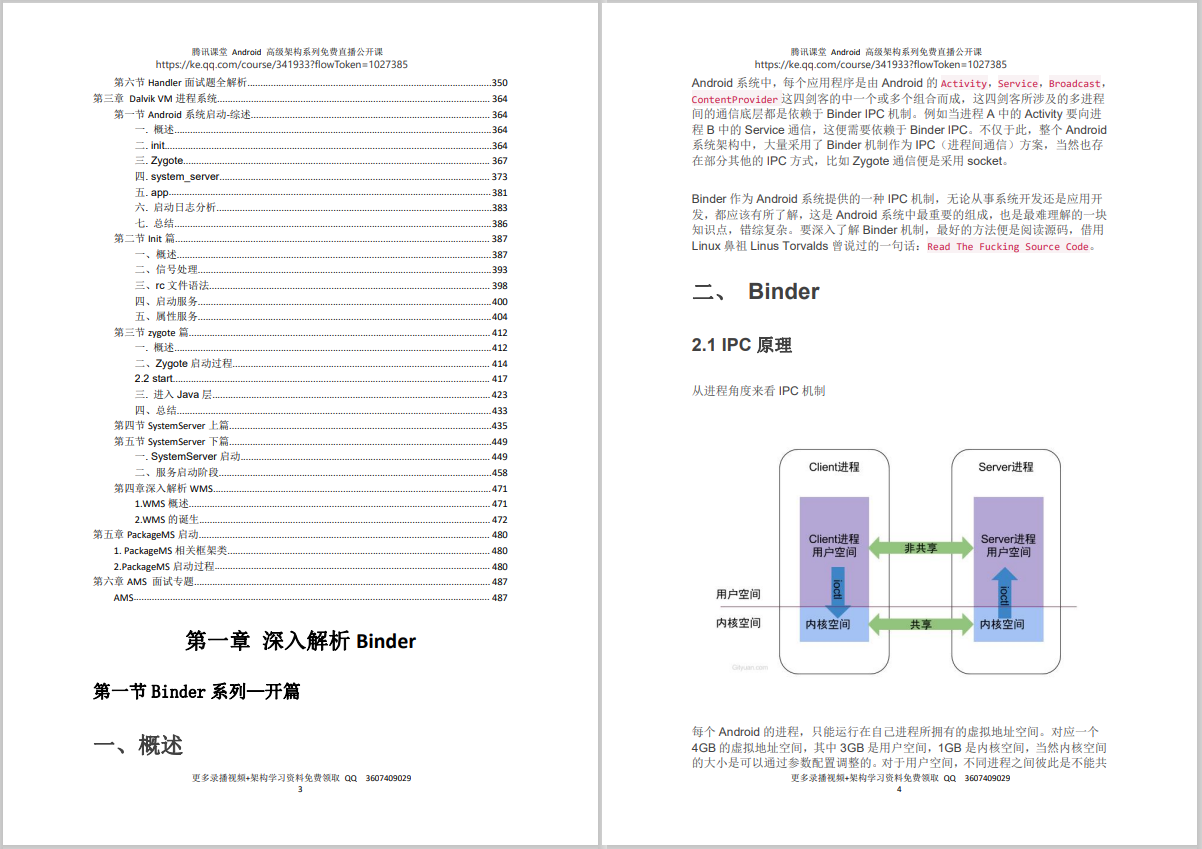 Android Framework底层原理解密（ams、pms、activity、binder）android Ams Pms 