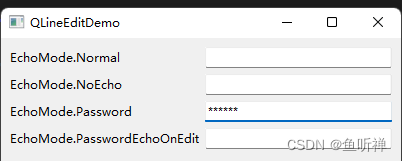 PyQt6-QLineEdit控件学习笔记_python qt6 gui 学习笔记-CSDN博客