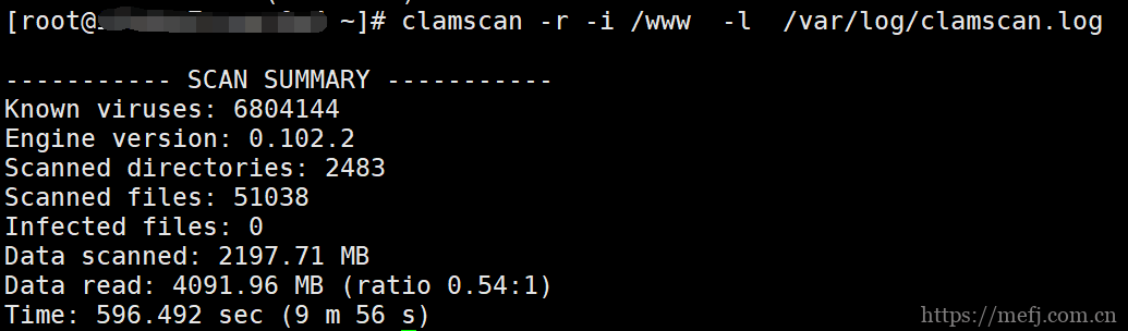 Linux下使用ClamAV病毒查杀_clamav扫描文件-CSDN博客