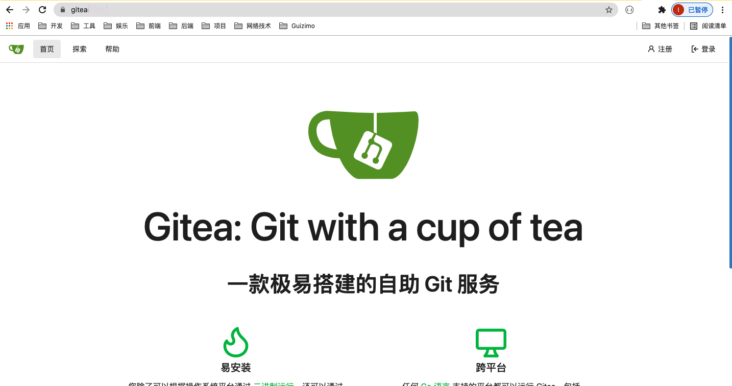 使用docker搭建最新版本的gitea，并配置访问 Privilegedtrue Csdn博客 7161