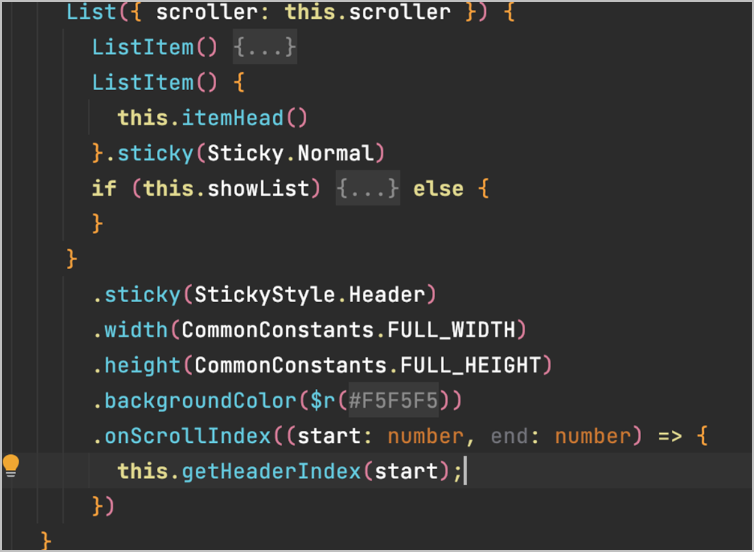【HarmonyOS NEXT】使用ListItem组件的Sticky属性，实现点击吸顶组件触发滚动吸顶消失，实际吸顶效果不成功_鸿蒙吸顶无效-CSDN博客