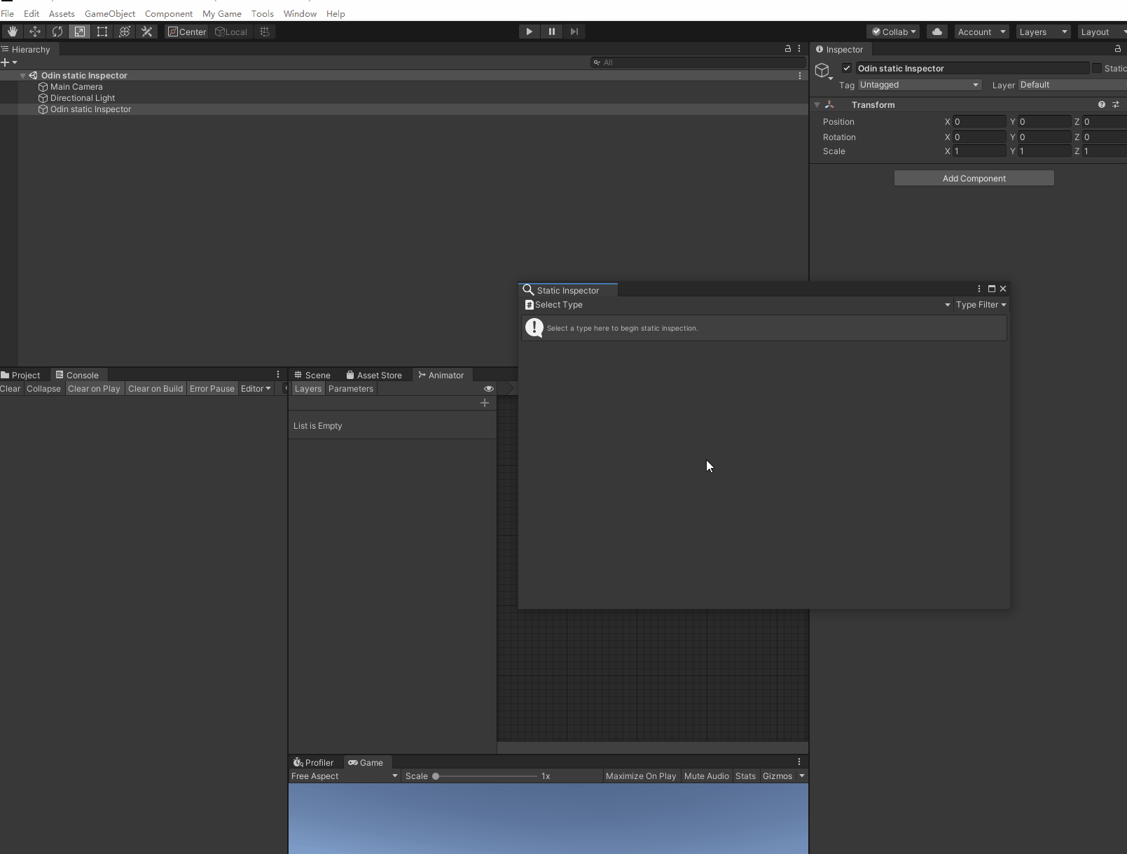 Odin Inspector 系列教程 --- Odin Static Inspector 使用-CSDN博客