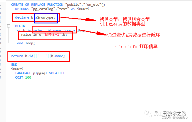 进阶数据库系列（十一）：postgresql 存储过程 Csdn博客