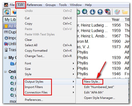 EndNote 的Style、Filter、Connection File 档案存在电脑中的哪里呢？_endnote文件夹styles位置-CSDN博客