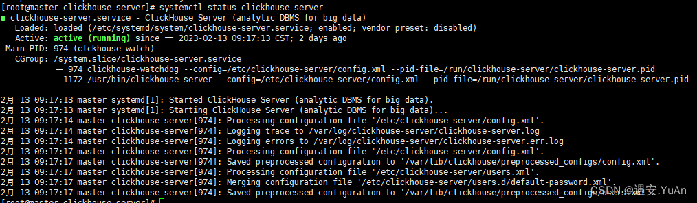 ClickHouse单机安装与一些安装时可能出现的问题解决方法_unit clickhouse-server.service entered failed stat-CSDN博客