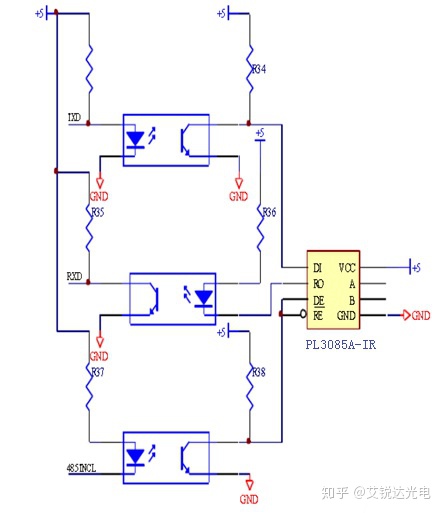 rs485接口上下拉_怎样设计智能电表中的RS485通讯电路？-CSDN博客