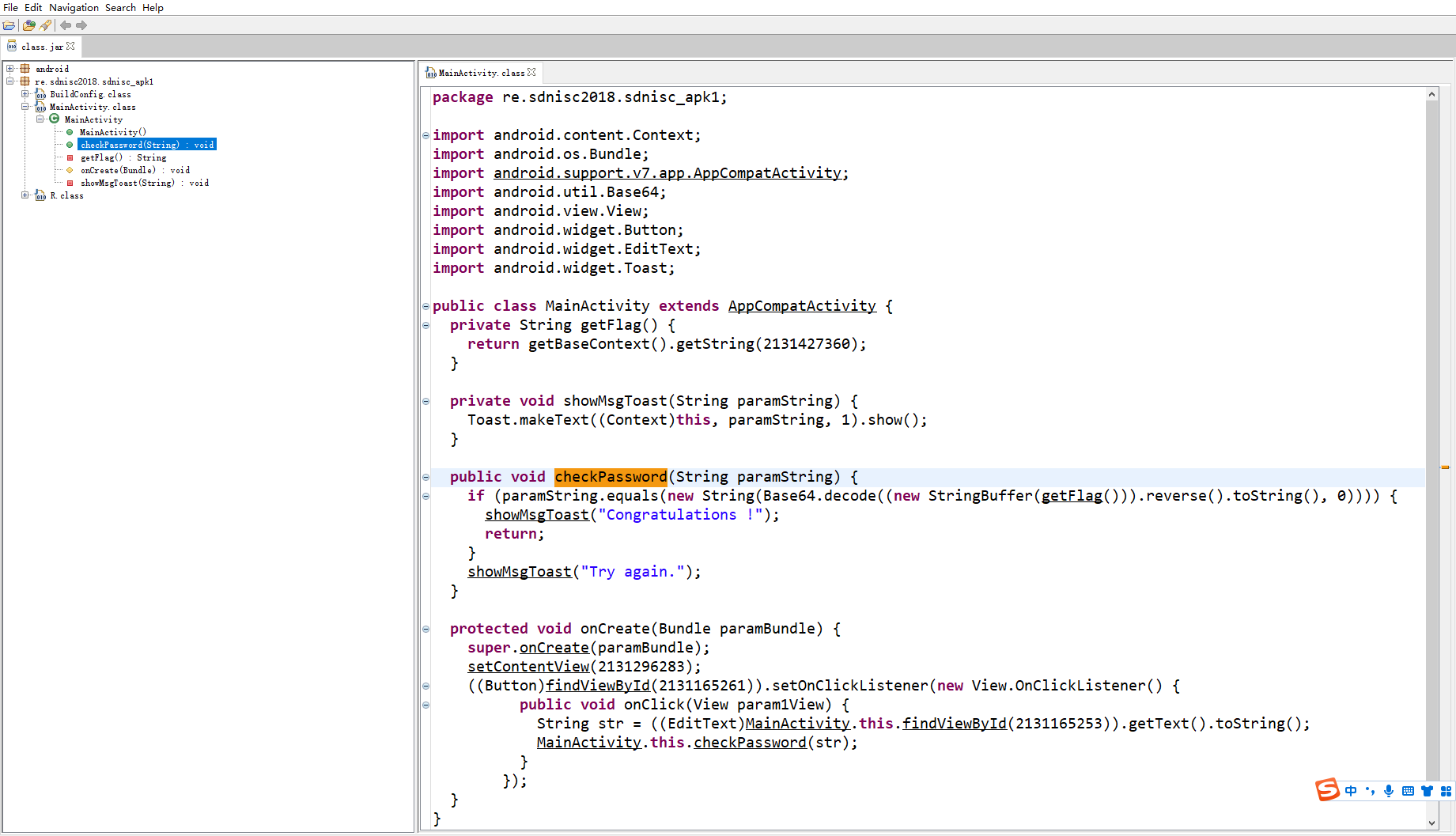 android 逆向(bugkuctf)_ctf安卓逆向-CSDN博客