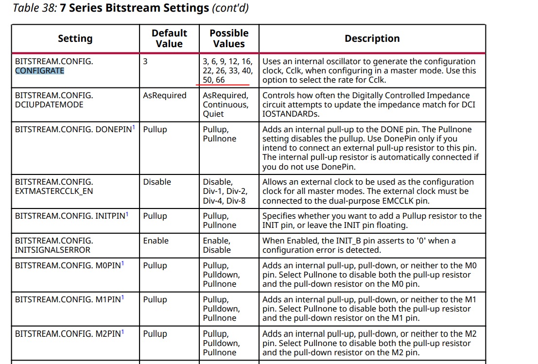 XILINX set_property BITSTREAM.CONFIG.CONFIGRATE-CSDN博客