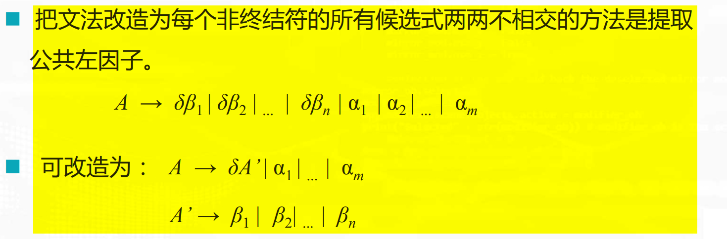 消除左递归和回溯 Csdn博客 