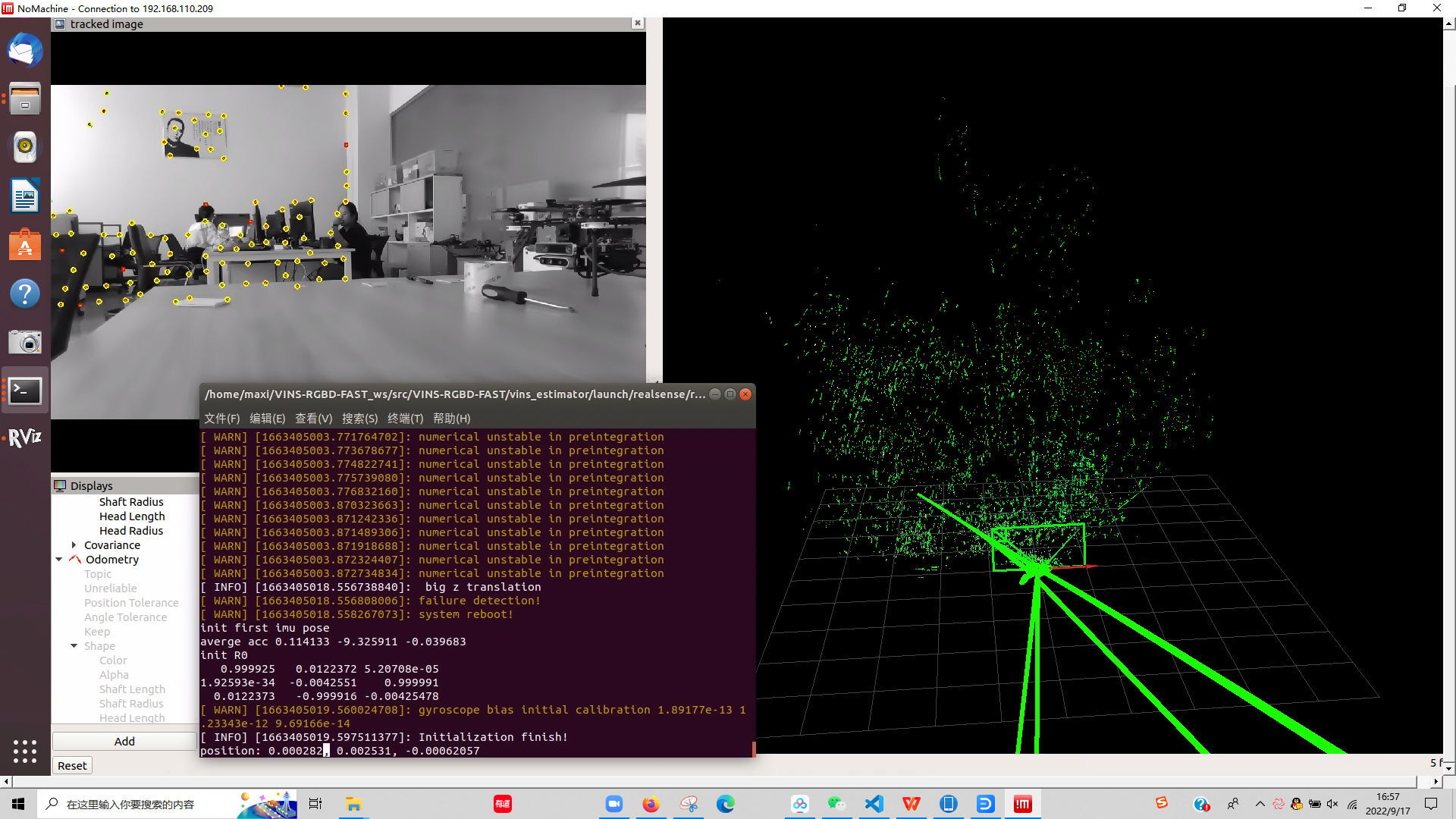 自己部署运行VINS-RGBD-FAST（运行效果感觉一般） 20220918_ubuntu20运行vins rgbd-CSDN博客