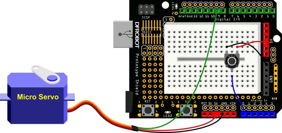 Arduino开关控制舵机往复运动【可控舵机】基于mind Ardunio入门教程11洗脚水泡铁观音的博客 Csdn博客
