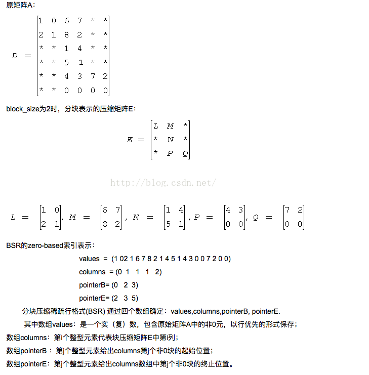 稀疏矩阵之python实现python大型稀疏矩阵运算 Csdn博客