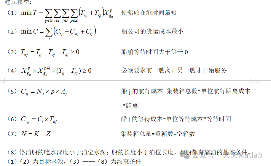 Matlab船舶调度基于模拟退化算法的船舶进港排班优化问题附matlab代码排班问题matlab模型 Csdn博客