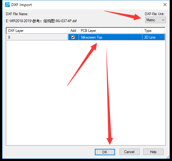 PADS Layout VX.2.3 制作PCB封装（Decal）时，导入DXF文件-CSDN博客