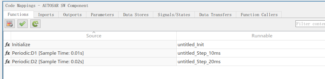 Autosar SWC在Simulink中设置多个runnable_simulink中开发autosar应用层软件,对于多种不同运行周期的函数 ...