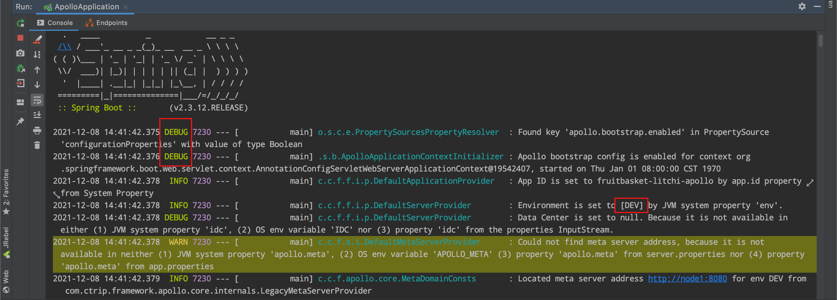 Springboot整合Apollo配置中心_springboot 同时支持多配置中心-CSDN博客