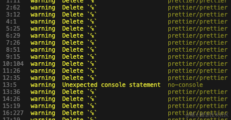 [日常踩坑]使用lint后，编译之 处理 warning Delete `␍` prettier/prettier_warning delete `鈵峘-CSDN博客