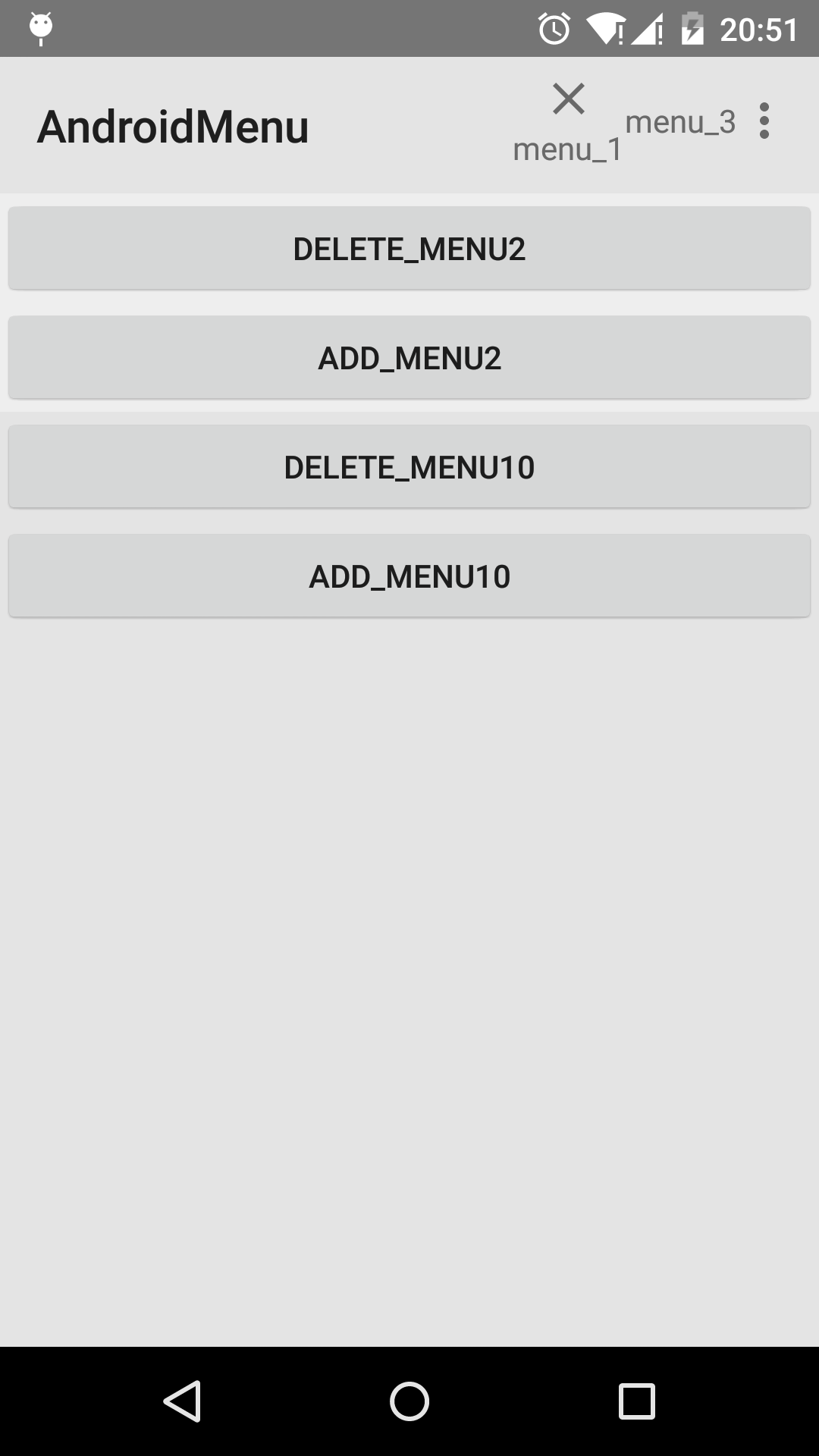 android 动态修改菜单,【Android】修改菜单-CSDN博客