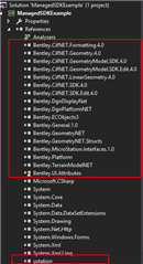 Bentley ORD（openroads designer） 二次开发（BIM）第三节 创建一个简单的项目_本特利 二次开发-CSDN博客