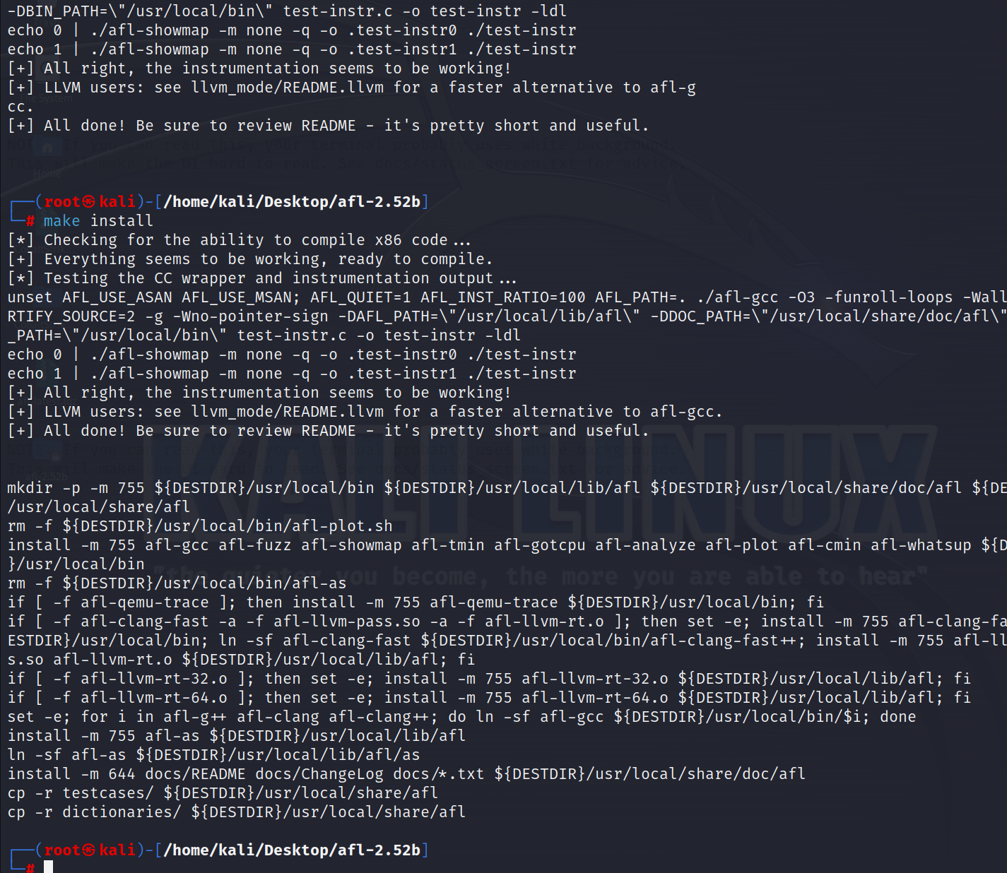模糊测试FUZZ——AFL安装使用_afl-fuzz安装-CSDN博客
