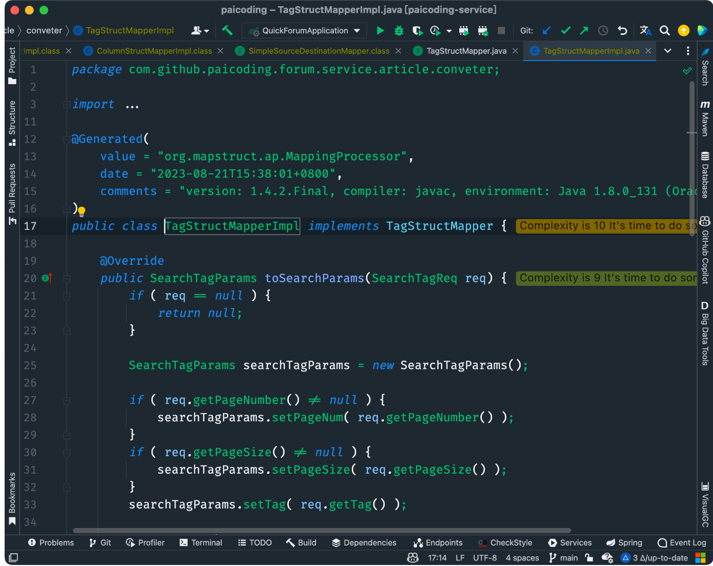 Bean 拷贝之 MapStruct_mapstruct拷贝-CSDN博客