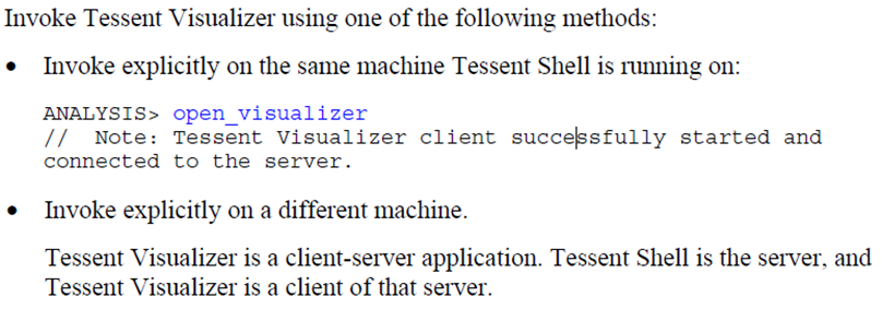 Tessent-Shell Chapter11 Tessent Visualizer Components and Preferences ...