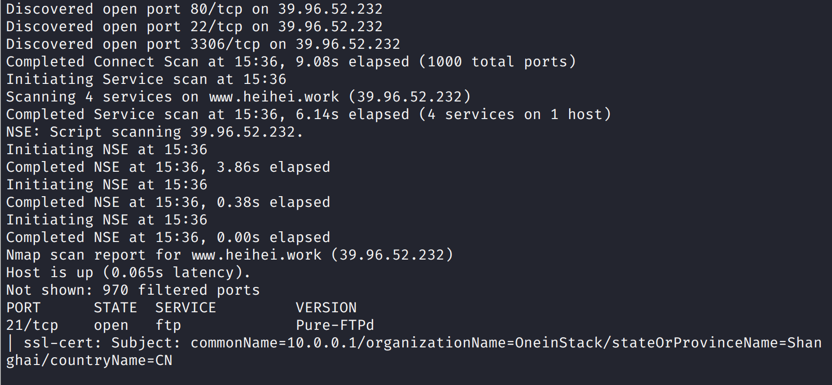 诸神之眼 - Nmap 教程-CSDN博客