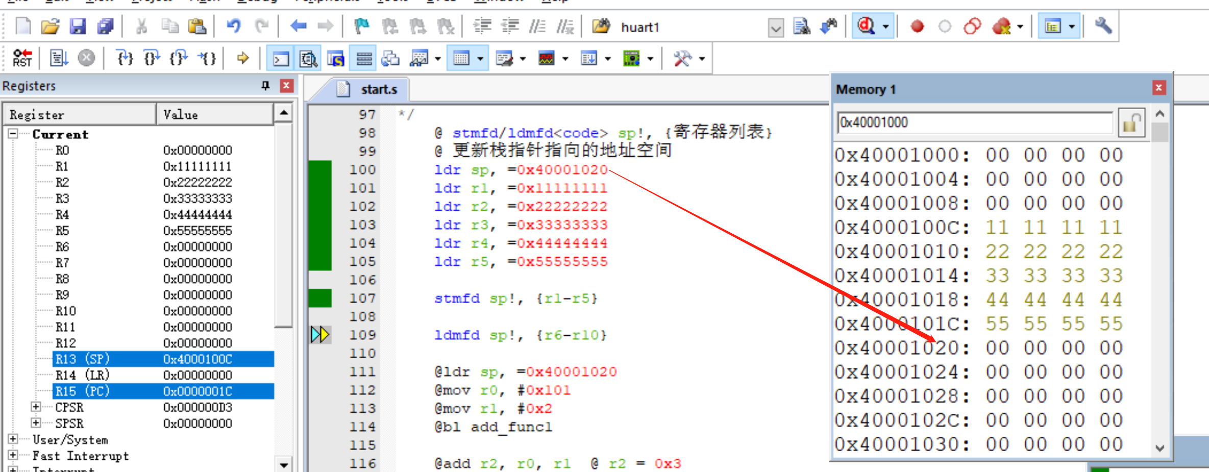Arm汇编指令学习用arm汇编指令实现64位加减法代码使用寄存器自行分配低32位存放在r0和r1高32位 Csdn博客