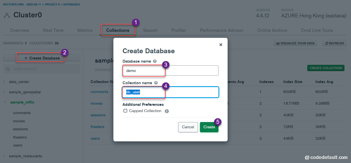 .NET Core(.NET 6)控制台应用程序与MongoDB Atlas入门示例教程详解_mongodb + net core实例-CSDN博客