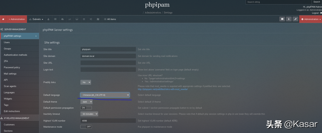 IPAM 开源IP地址管理系统部署-CSDN博客